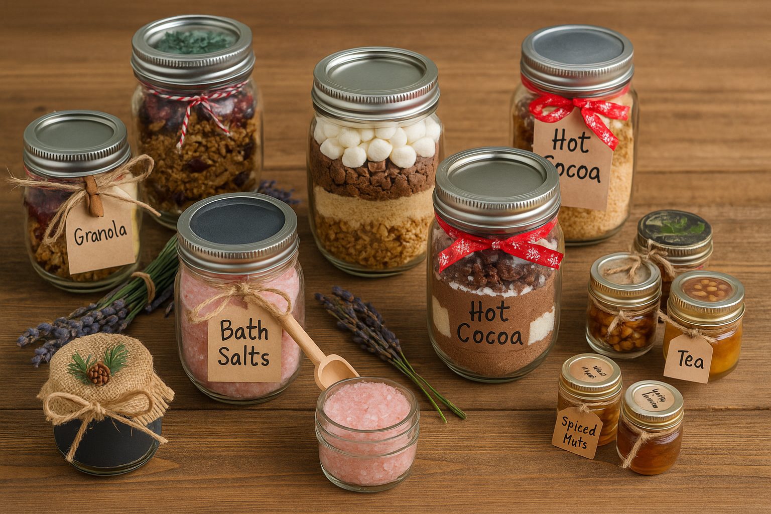 Homemade Mason Jar Gift Ideas: Simple Jar Life | All Food recipes